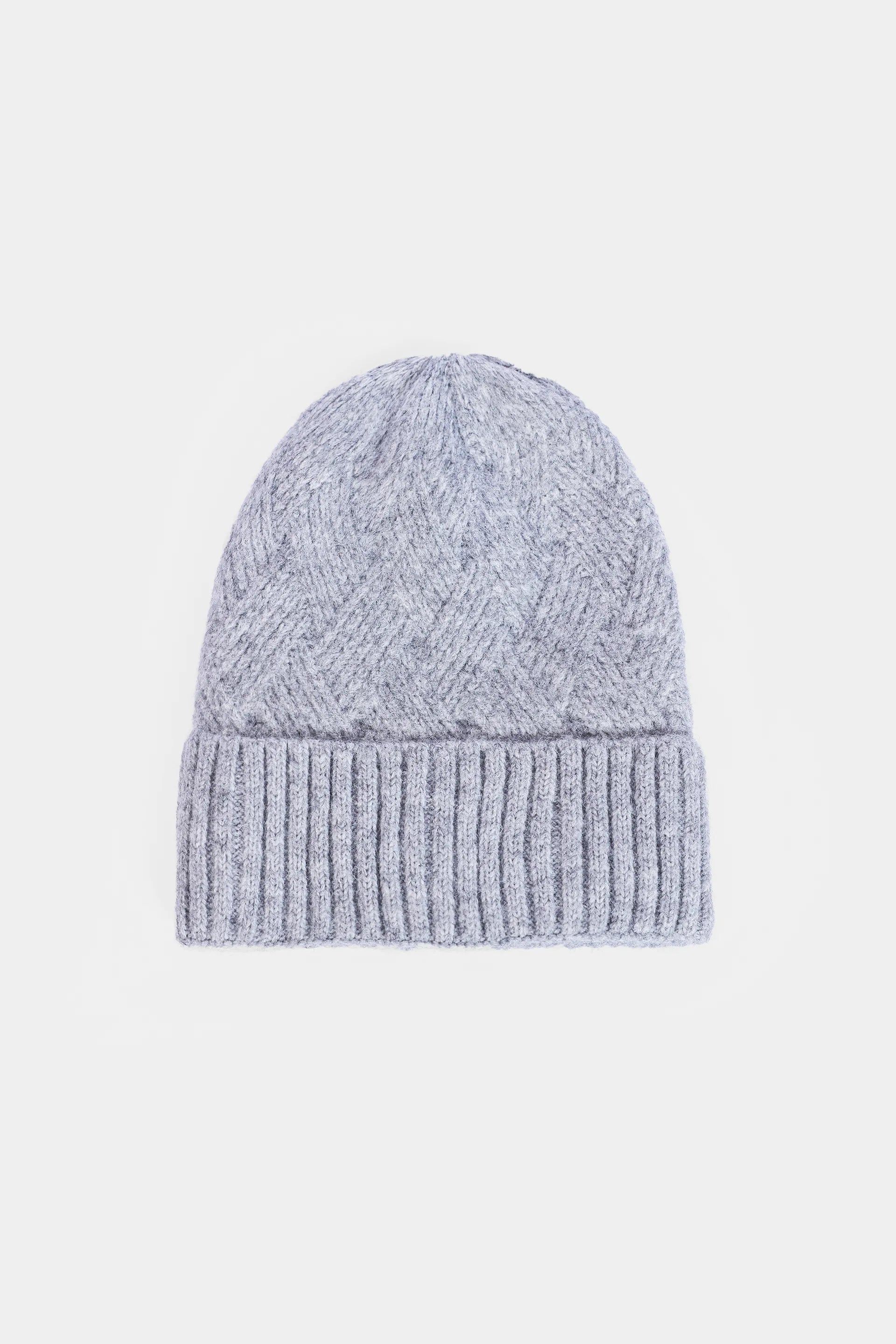 Textured Knit Beanie